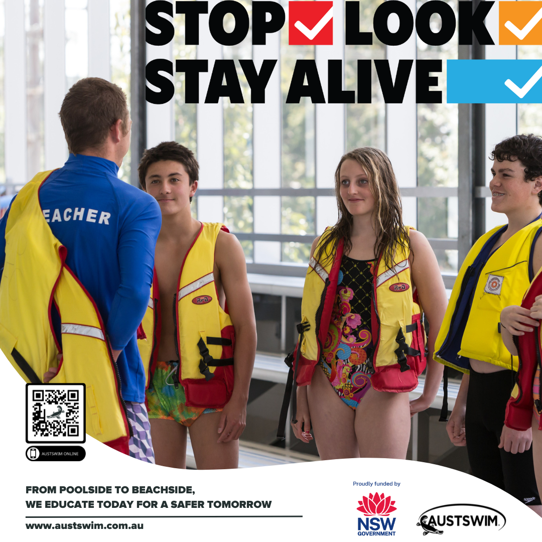 STOP.LOOK.STAY ALIVE | AUSTSWIM